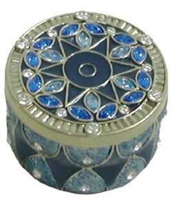 Juju Palais Carina Silvertone Box - Bed Bath & Beyond - 1084745