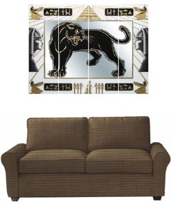 Egyptian Panther Wall Mirror - Bed Bath & Beyond - 1136743