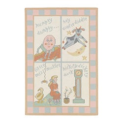 Hand-woven Kids Nursery Rhymes Wool Rug (6' x 9') - Bed Bath & Beyond ...