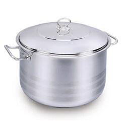 Mega 32-quart Stainless Steel Stock Pot - Bed Bath & Beyond - 1892052