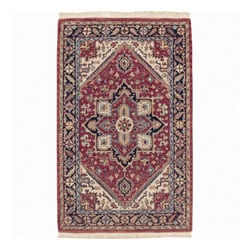 (5' x 7'6) Hand-tufted Kanpur Brick Wool Rug - Bed Bath & Beyond - 1953370