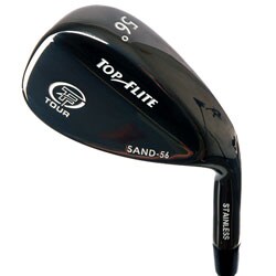Top Flite Golf Tour Black Nickel 56 Sand Wedge - Bed Bath & Beyond ...