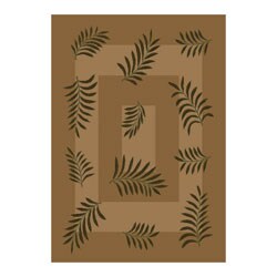 Machine-woven Shaw Living New Leaf Rug (5'3 x 7'10) - Bed Bath & Beyond ...