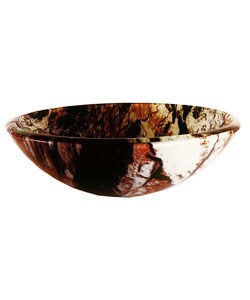 Wasauna Grand Canyon Glass Vessel Sink - Bed Bath & Beyond - 2041102