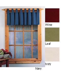 Sahara Tab-top Window Valance - Bed Bath & Beyond - 2050457