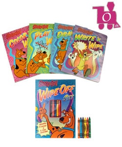 Toys-for-Tots Donation: Scooby-Doo Wipe-off Books (Case of 10) - Bed ...