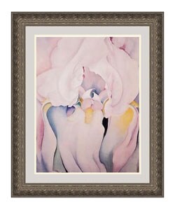 Georgia O'Keeffe Light Iris 1924 Framed Art Print - Bed Bath & Beyond ...