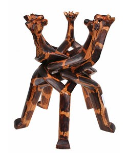 Handmade Five-headed Unity Giraffe (Ghana) - Bed Bath & Beyond - 2216584