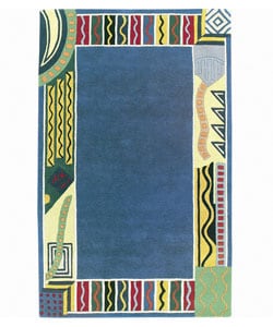 Nourison Hand-tufted Merriment Blue Rug - Bed Bath & Beyond - 2256982