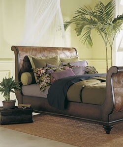 Havana Queen size Sleigh Bed Bed Bath Beyond 2257142