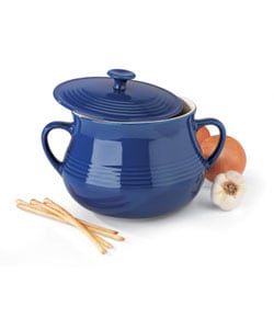 Mayfair & Jackson 4-quart Stoneware Bean Pot - Bed Bath & Beyond - 2258560
