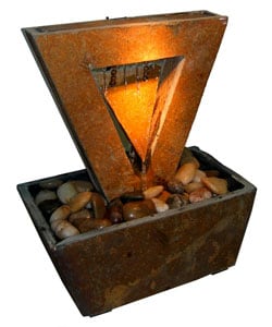 Natural Slate Triangle Water Fountain - Bed Bath & Beyond - 2262852