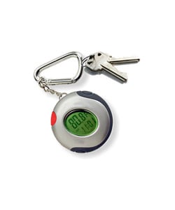 Combo Mini Light/ Clock/ Thermometer Key Ring - Bed Bath & Beyond - 2328521