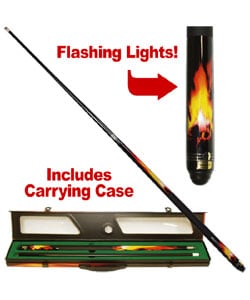 Professional Fiberglass Lighted Flames Pool Cue - Bed Bath & Beyond ...