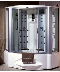 Wasauna Castelo Steam Shower & Whirlpool - Bed Bath & Beyond - 2479039
