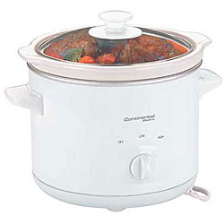 Continental 2-quart Slow Cooker with Light - Bed Bath & Beyond - 2519301