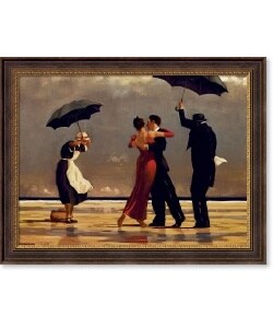 Vettriano The Singing Butler Framed Canvas Art - Bed Bath & Beyond ...