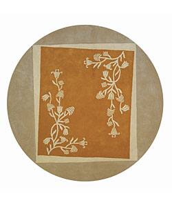 Hand-tufted Tuscan Villa Thomasville Wool Rug (8' Round) - Bed Bath ...