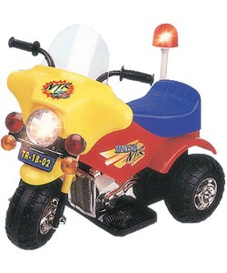 Kid's Ride On Red Electronic Traffic Bike - Bed Bath & Beyond - 2552968