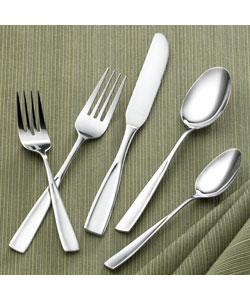 Utica Saybrook 20-piece Flatware Set (Case of 3) - Bed Bath & Beyond ...