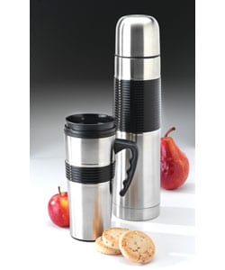 2-piece Stainless Steel Thermos Set - Bed Bath & Beyond - 2602819