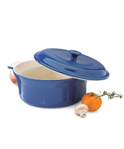 Mayfair & Jackson 3-quart Stoneware Casserole Dish - Bed Bath & Beyond ...