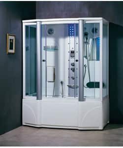 Ariel 807 Steam Shower with Whirlpool Tub - Bed Bath & Beyond - 2611377