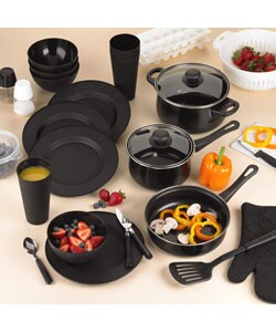Gibson 83-piece Kitchen Combo Set - Bed Bath & Beyond - 2620927