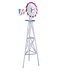 Patriotic 8-foot Decorative Windmill - Bed Bath & Beyond - 2653977