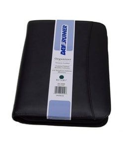 Day Runner Large Zipper Organizer (Leather) - Bed Bath & Beyond - 2664046
