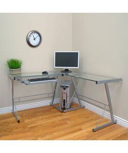 Contemporary 3-piece Computer Desk - Bed Bath & Beyond - 2684784