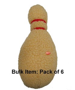 Party Pets Colossal 22-inch Bowling Pin Dog Toy (Case of 6) - Bed Bath ...