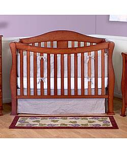 Parker Cherry Finish 4-in-1 Crib - Bed Bath & Beyond - 2689991