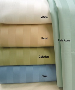 Pima Cotton 400 Thread Count Striped Sheet Set - Bed Bath & Beyond ...
