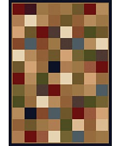 Multi Blocks Area Rug (5'2 x 7'2) - Bed Bath & Beyond - 2696753
