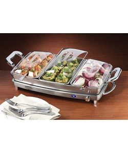 Deluxe 3-station Buffet - Bed Bath & Beyond - 2738347