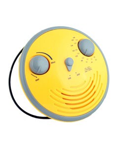Floating Waterproof Smiley Radio - Bed Bath & Beyond - 2869132