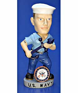 Limited Edition Navy Sailor Collectible Bobble Head (Set of 6) - Bed ...