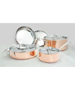 Cookwell 18/10 Stainless Steel Cookware Set (8-piece ) - Bed Bath ...