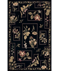 Fairfax Floral Squares Rug (3'7 x 5'4) - Bed Bath & Beyond - 2988037