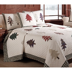 Pine Tree Quilt Set - Bed Bath & Beyond - 3184647