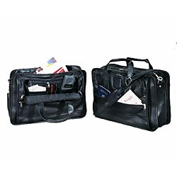 Stebco Top Grain Leather Briefcase - Bed Bath & Beyond - 3191455