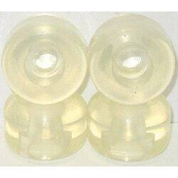 Dura Roller 54 mm Clear Gel Skateboard Wheels - Bed Bath & Beyond - 3256417