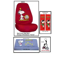 Snoopy Seat Covers and More Car Accessory Kit 2 - Bed Bath & Beyond ...