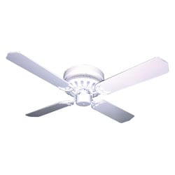 Four-blade 42-inch White Finish Ceiling Fan - Bed Bath & Beyond - 3266430
