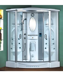 Wasauna Computerized 20-jet Massage Steam Shower - Bed Bath & Beyond ...