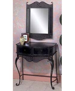 Console Entry Table With Matching Mirror (India) - Bed Bath & Beyond ...
