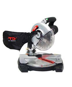 TD Industrial 8-inch Miter Saw with Laser Cutting Guide (CUL) - Bed ...
