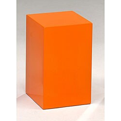 Orange Cube Stools/Tables (Set of 2) - Bed Bath & Beyond - 3308771