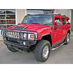 Hummer H2 2003-06 Black Front Grille Guard - Bed Bath & Beyond - 3343212